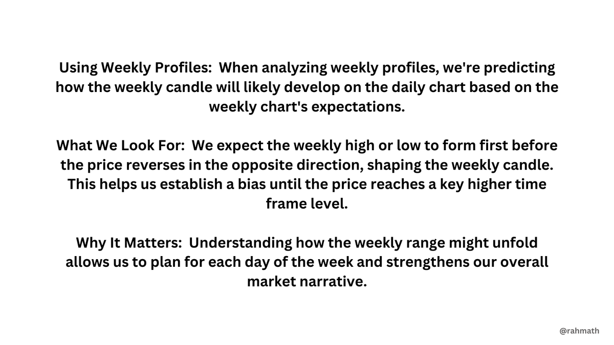 ICT Weekly Profiles A Complete Guide Understanding these weekly ...