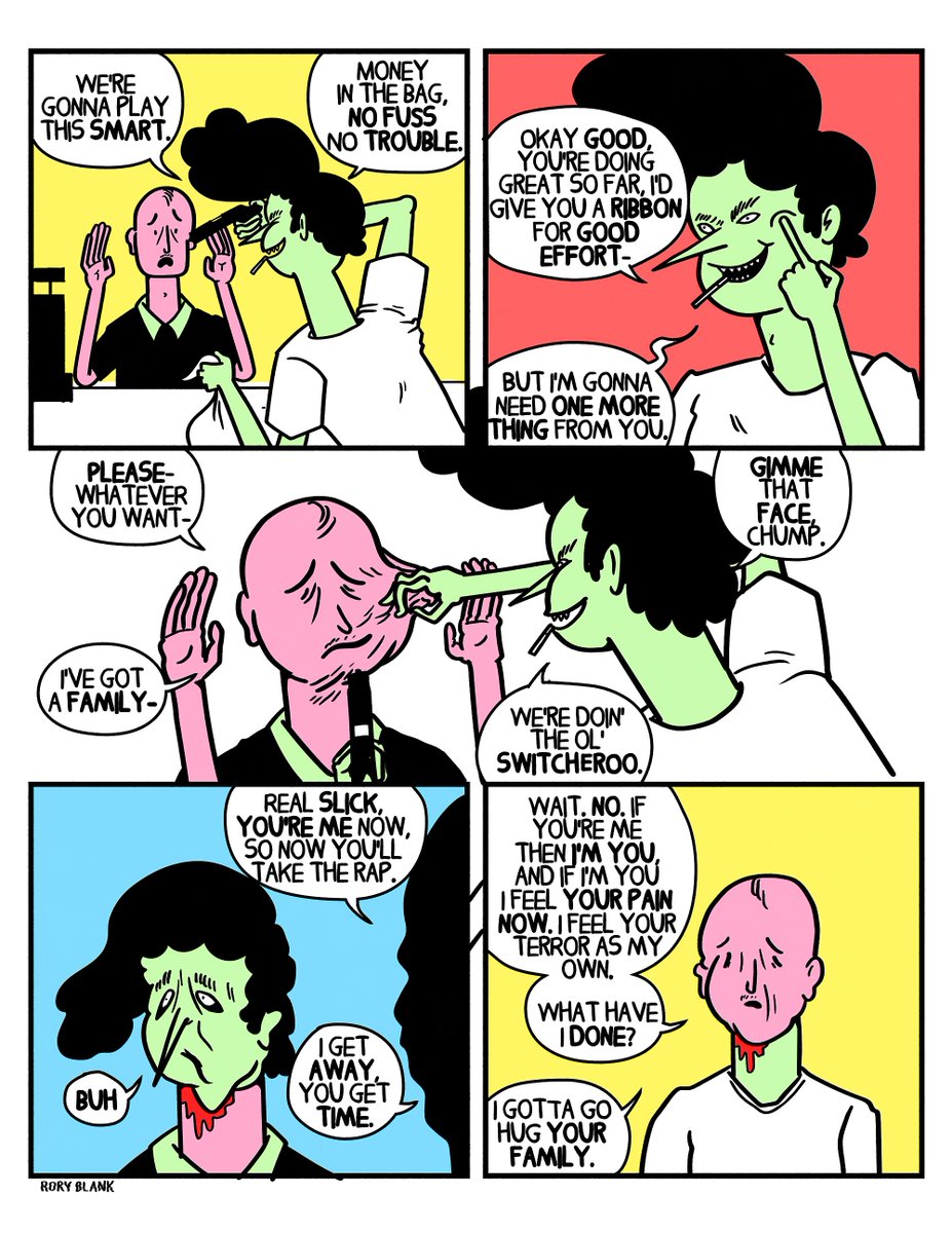 「Crazy Cash Ch'mrthrar 」Rory Blankの漫画