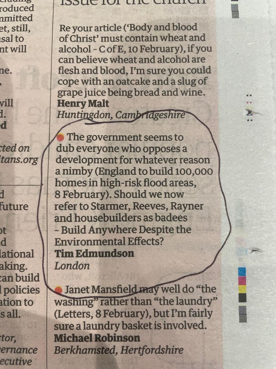 The Guardian A Letter To