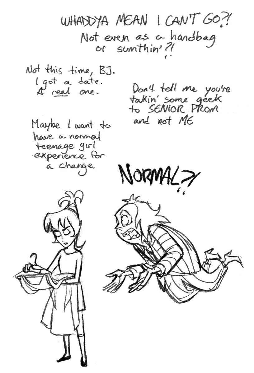 「idk who remembers but i had my own versions of beetlejuice a」Spike R ...