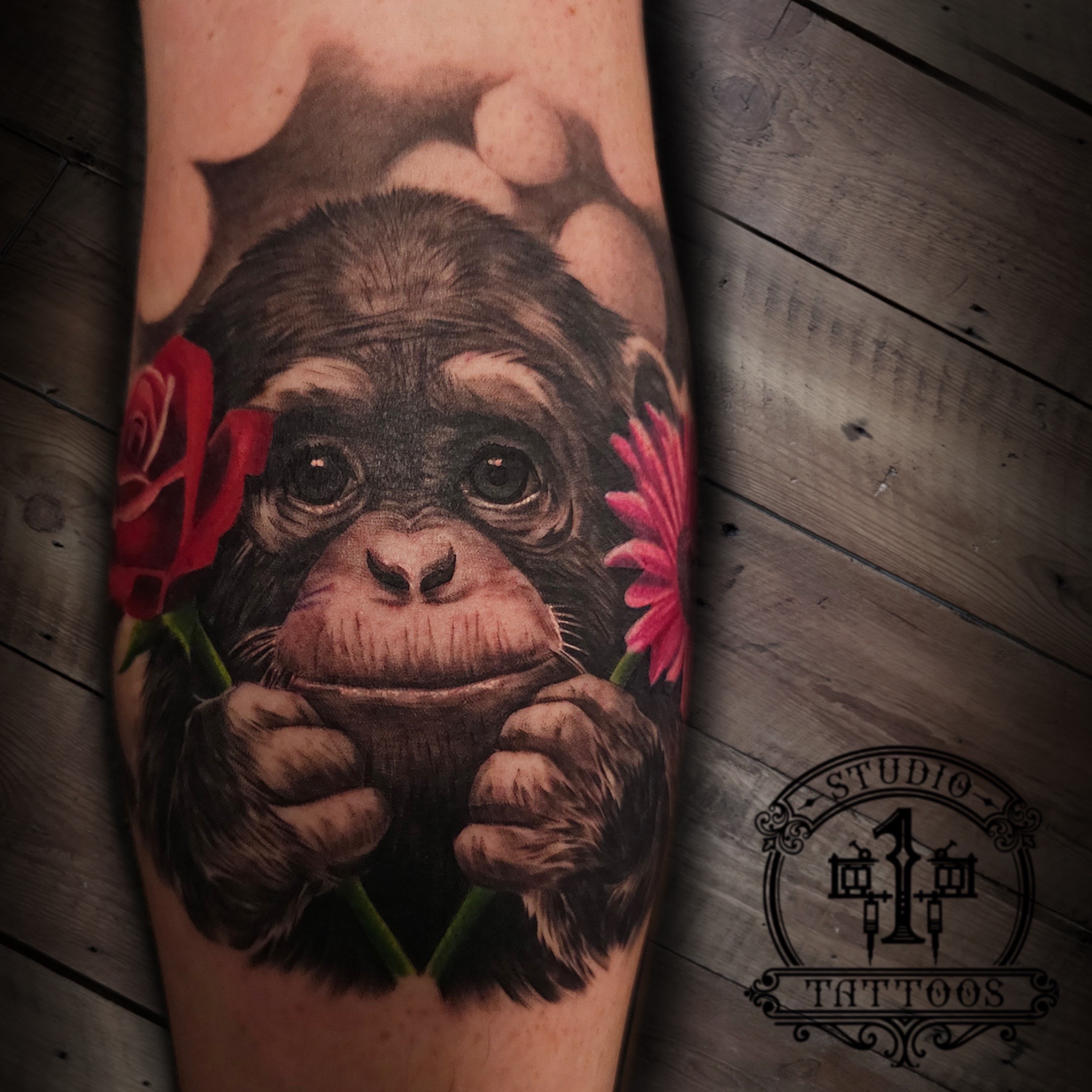 Monkey Lips Tattoo