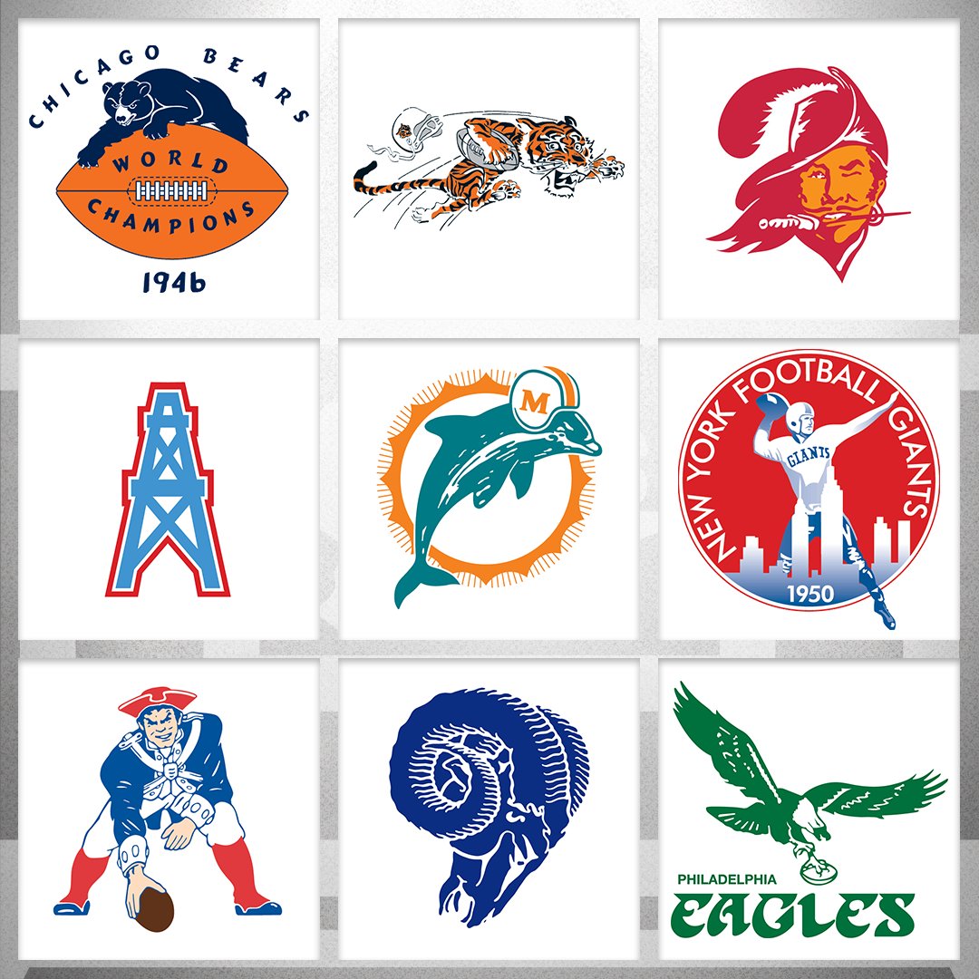 Old Nfl Logos And Names Ranking All 32 NFL Logos From Worst To Best