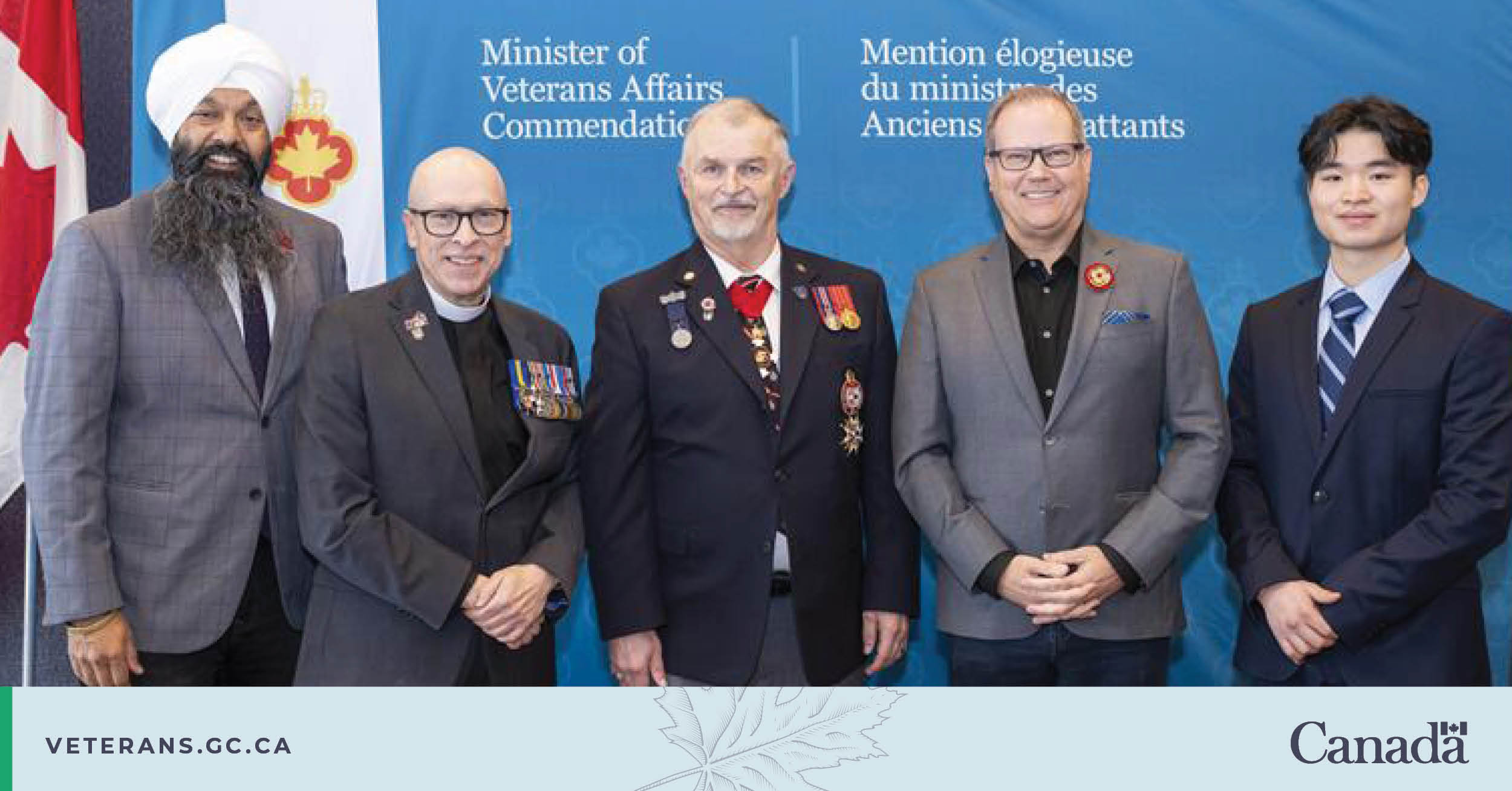 Veterans Affairs Canada Logo Veterans Affairs Canada Thank You To