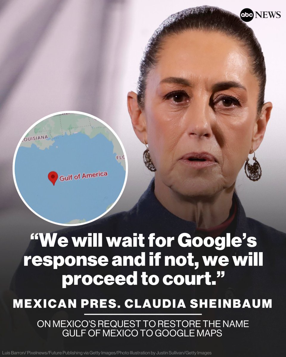 Mexico awaits new response from Google on dispute over Gulf of Mexico name before filing lawsuit ...