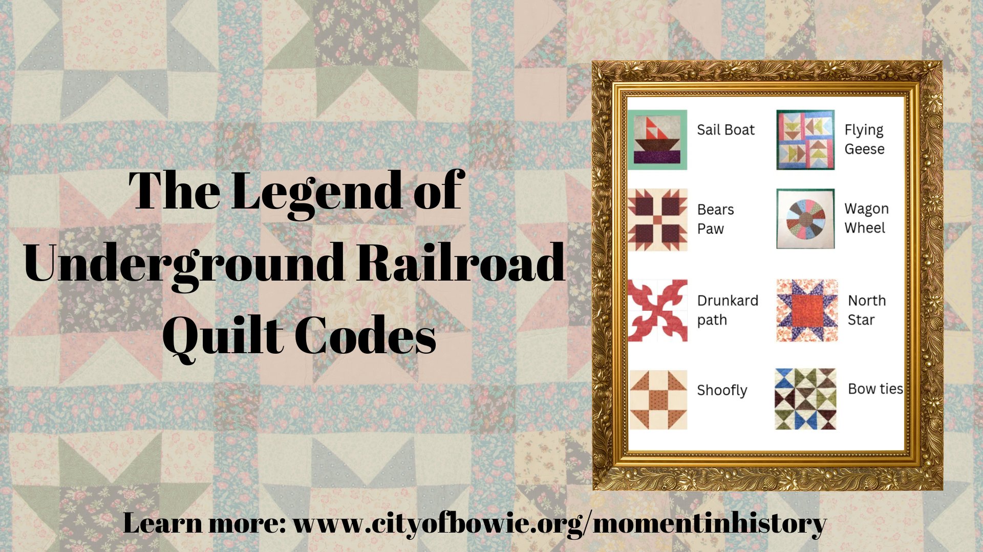 Underground Railroad Quilt Symbols The Underground Seamstress Deep