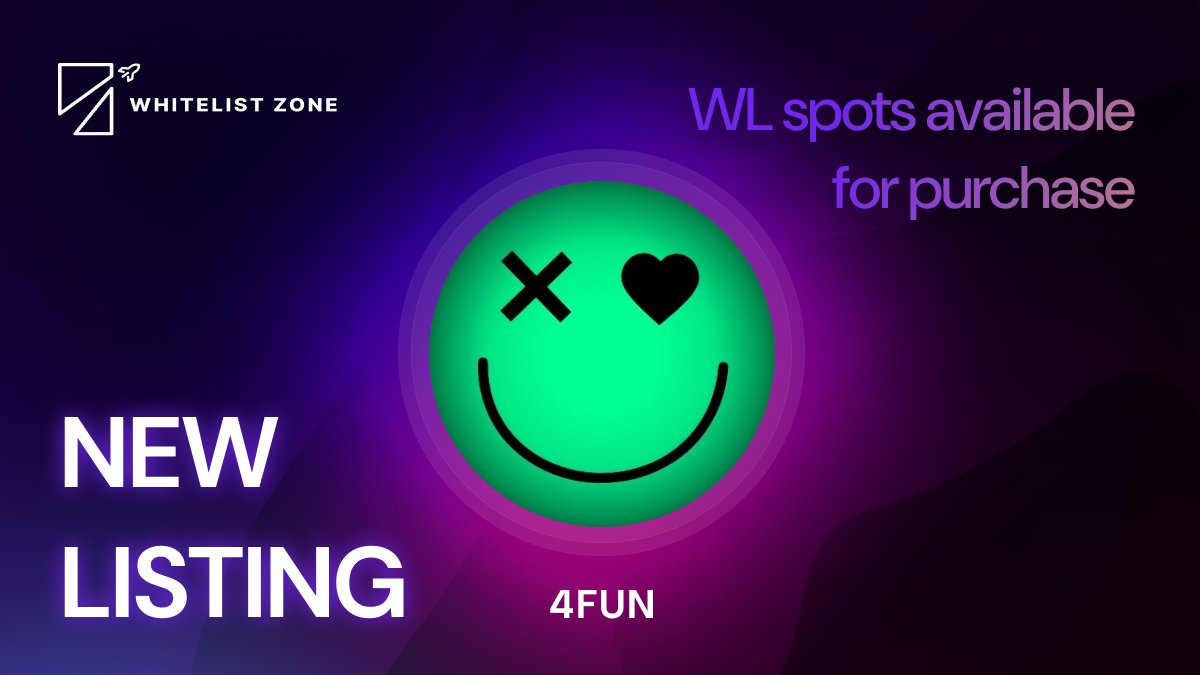 WhiteList Zone (@wzone_io) / Posts / X