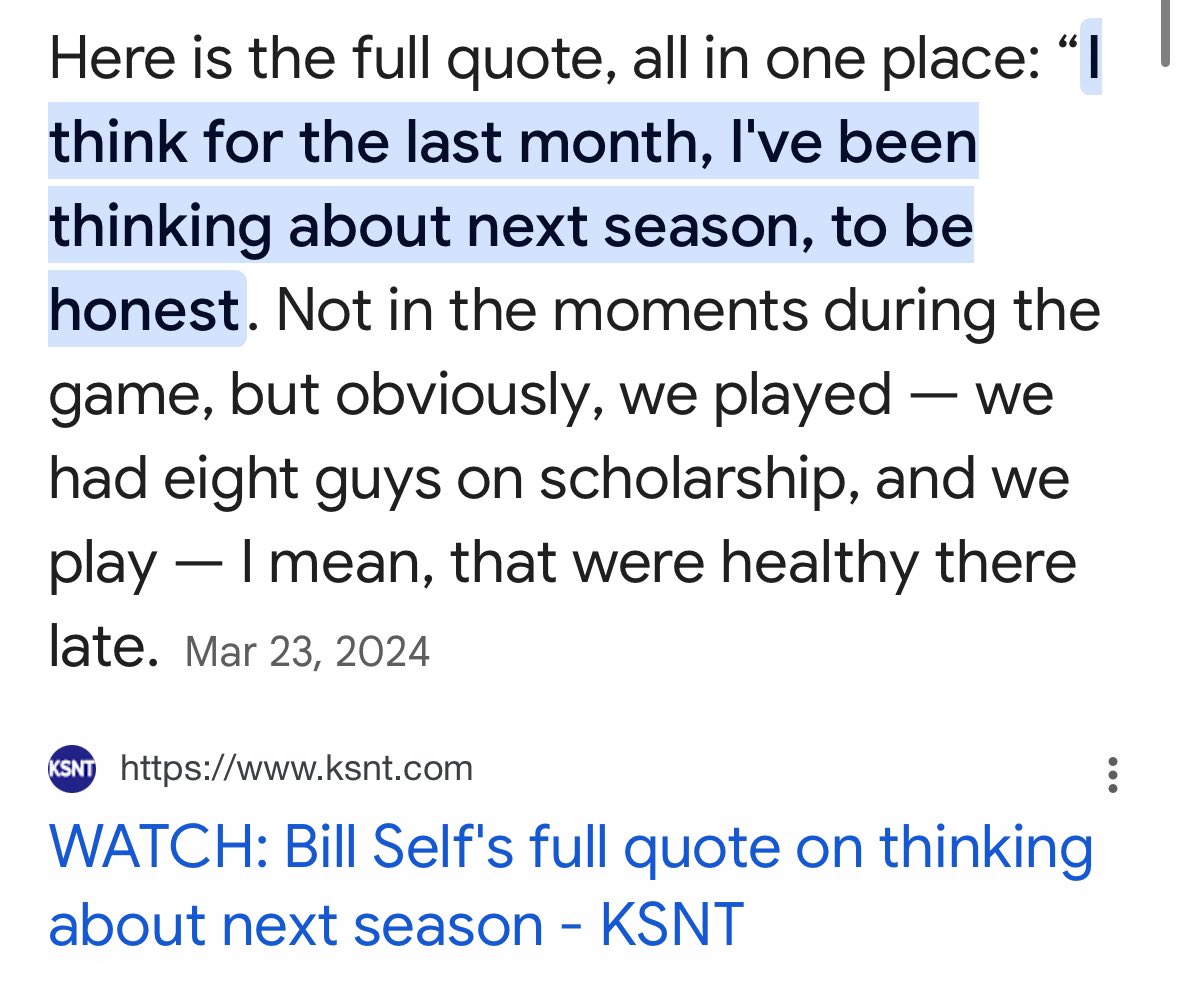 Bill Self Quotes