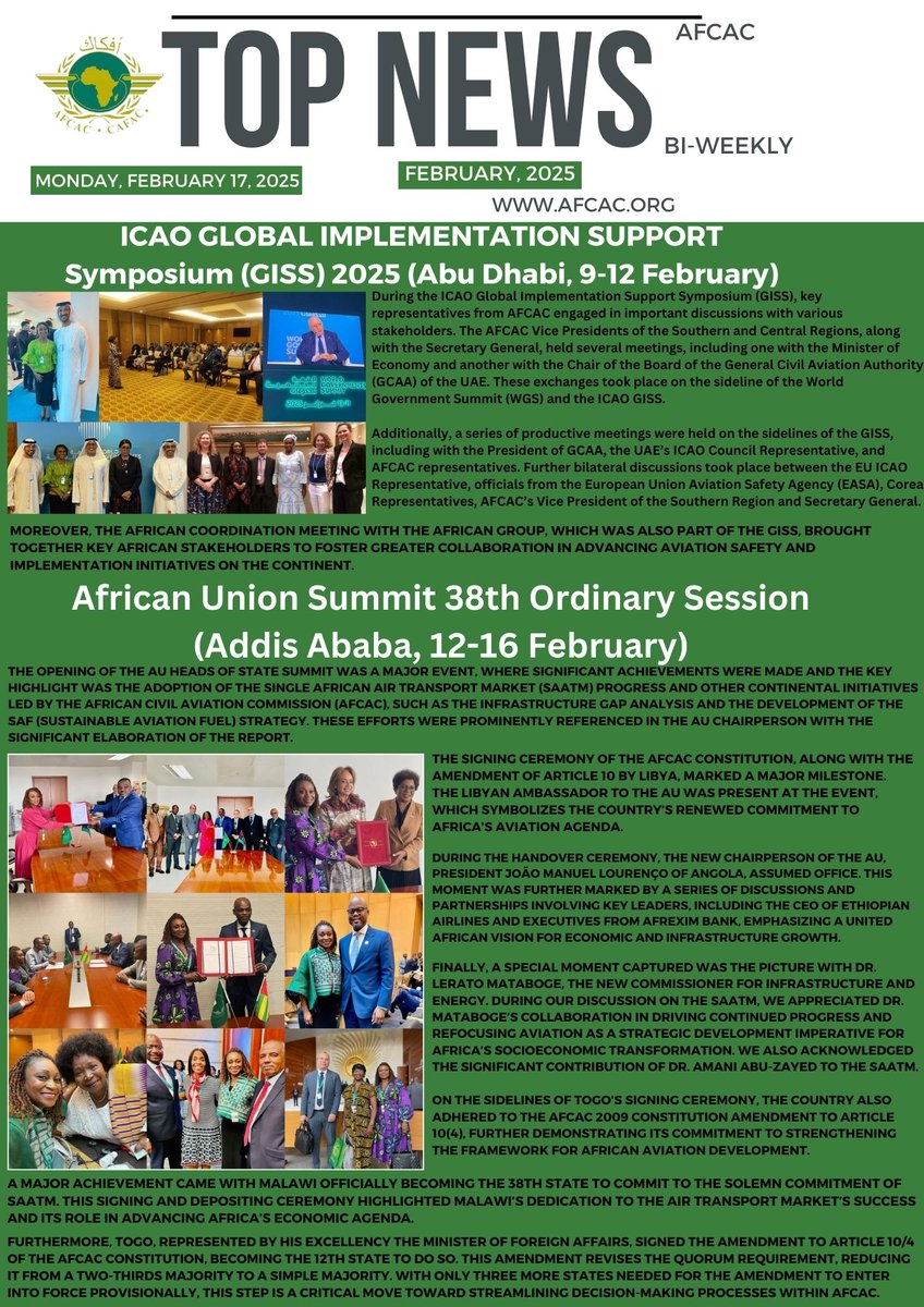 AFCAC – Transforming African Aviation