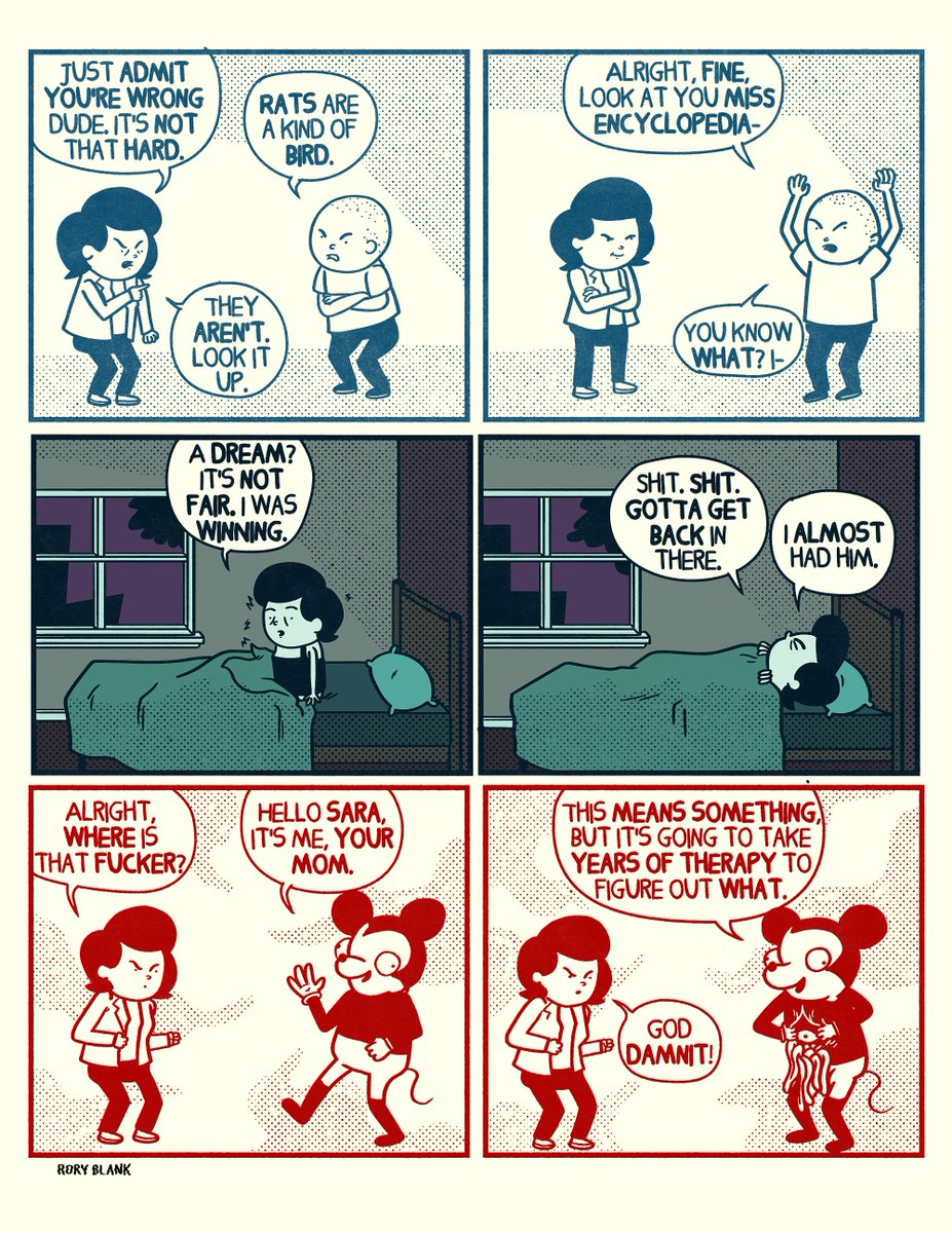 「Crazy Cash Ch'mrthrar 」Rory Blankの漫画