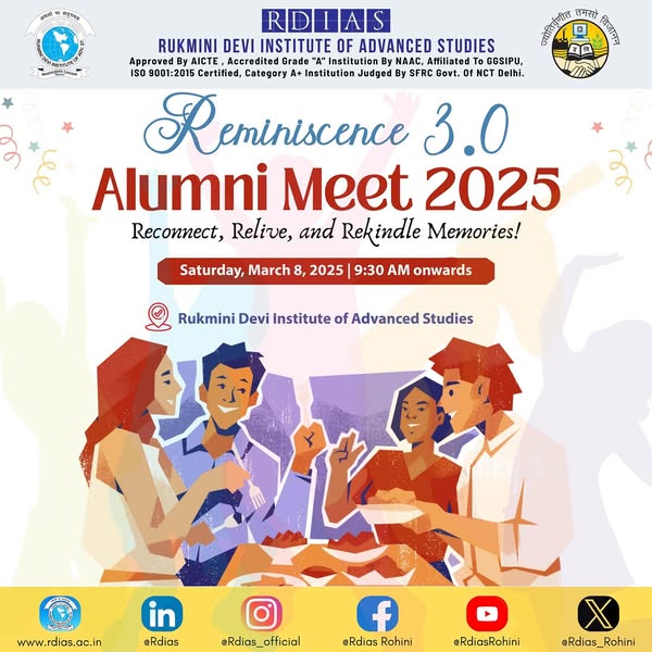 Rdias Logo Rukmini Devi Institute Of Advanced Studies (RDIAS), New