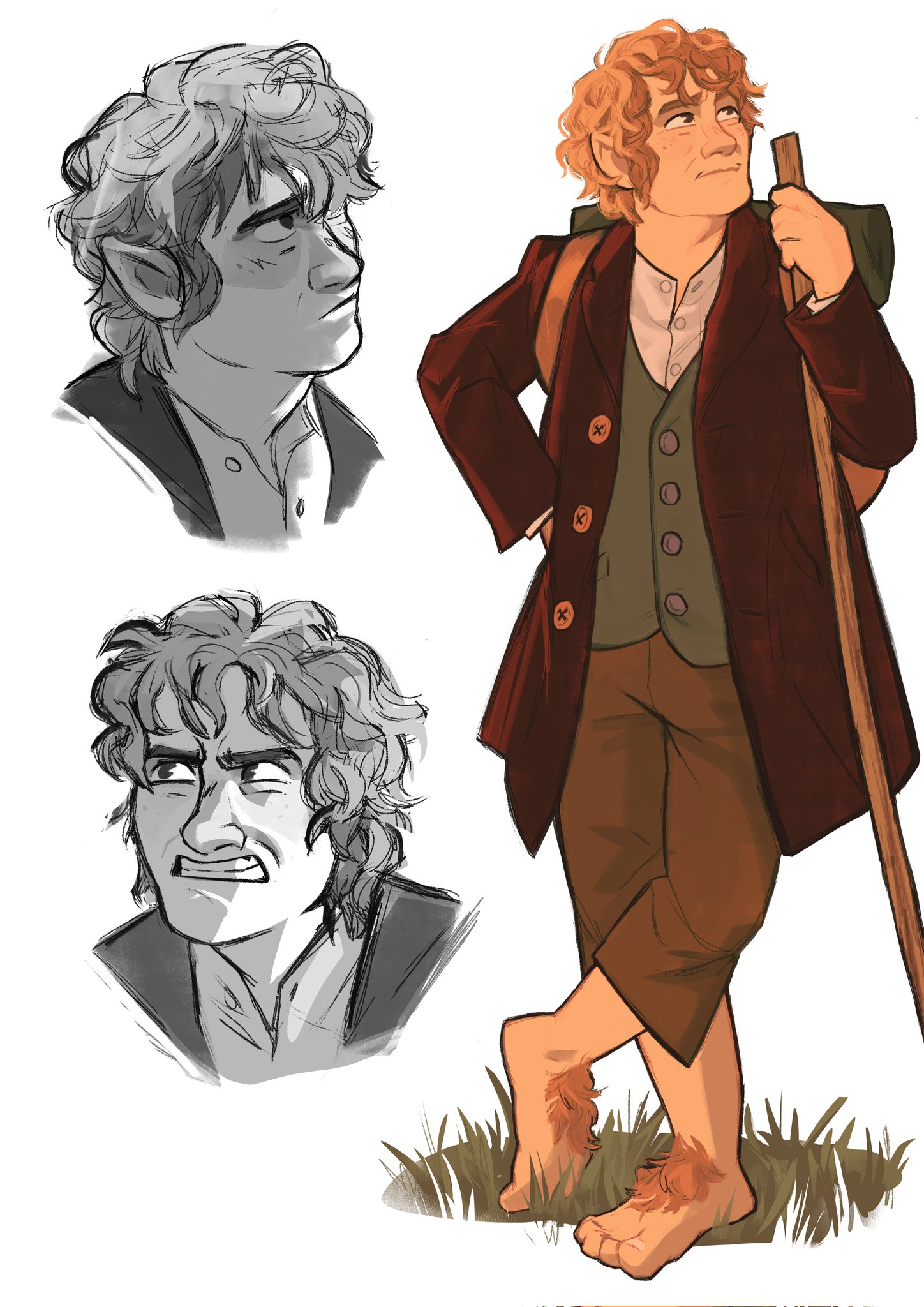 Bilbo Baggins Drawing