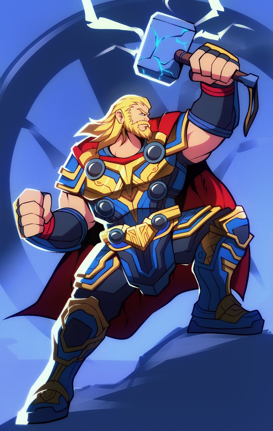Thor Cartoon Wallpaper