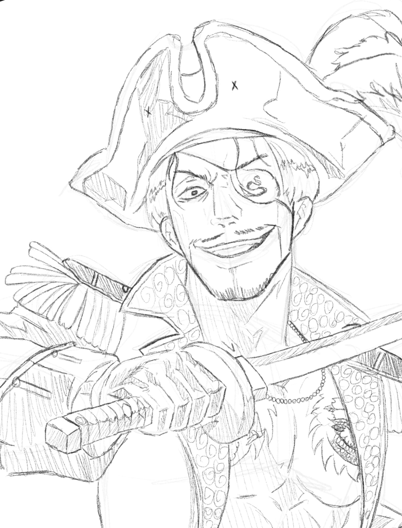 Pirate Drawing Squiggly Pete The Pirate A New Series Of Funny Books