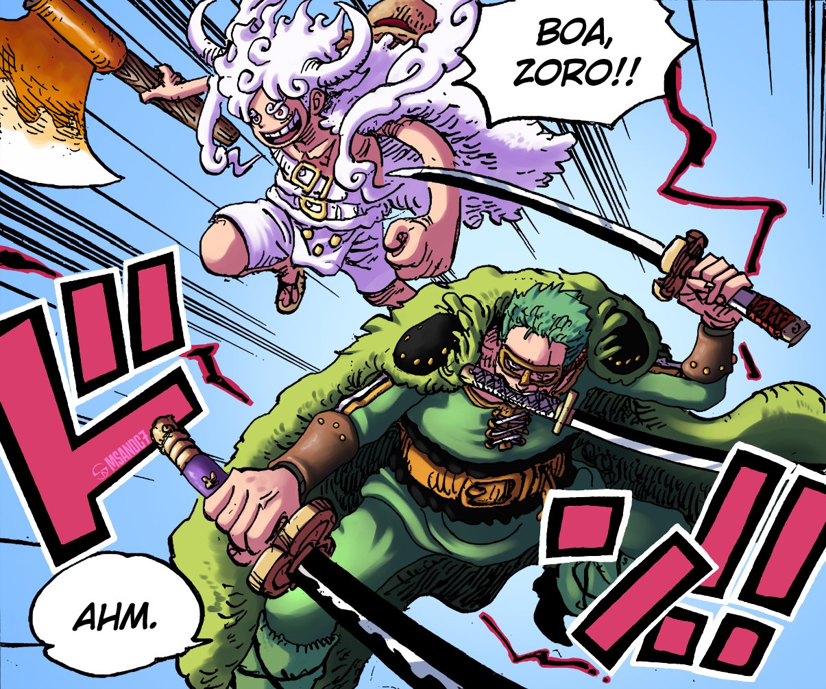 One Piece Luffy E Zoro