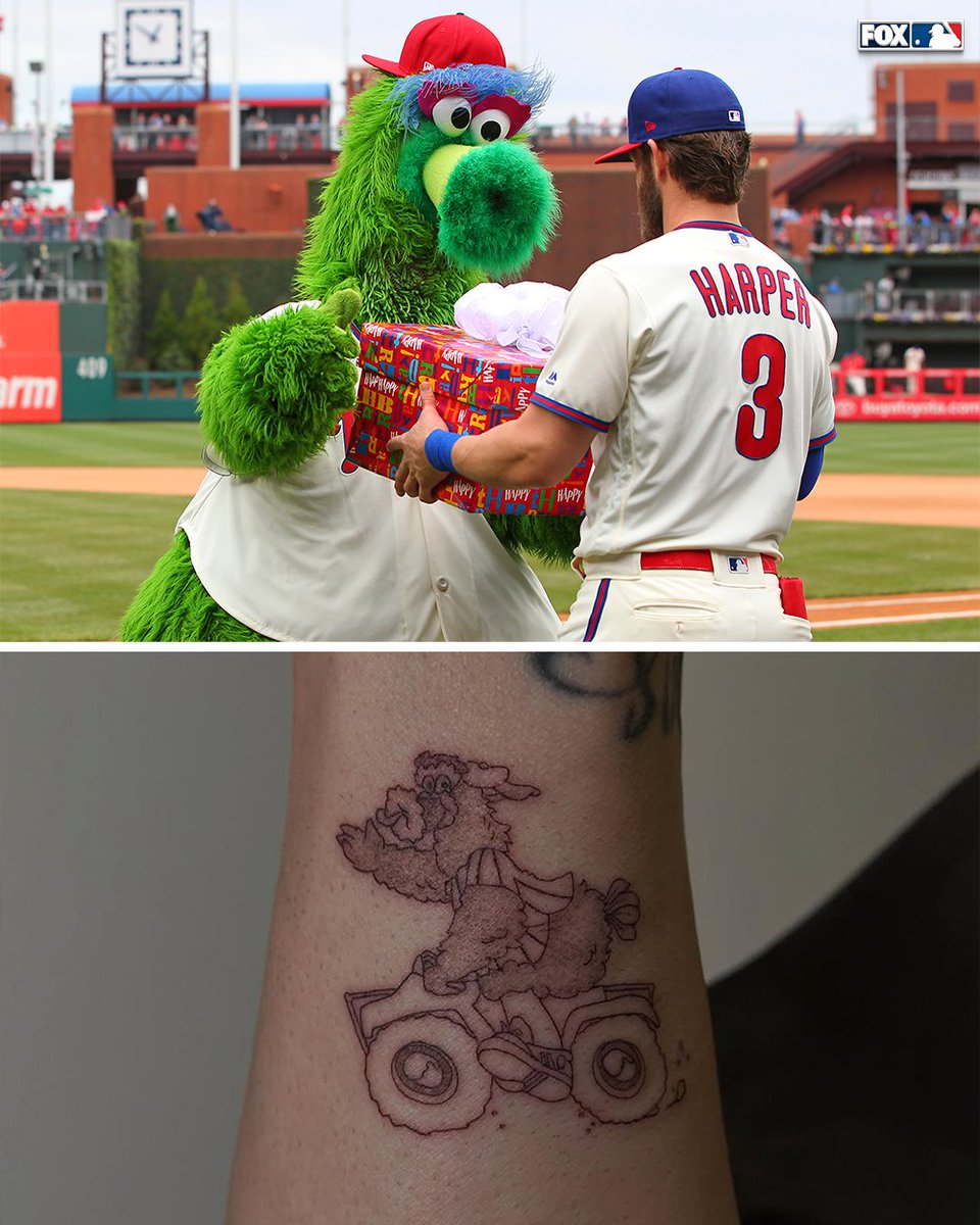 Bryce Harper Wrist Tattoos Bryce Harper Still Has Stiffness In His