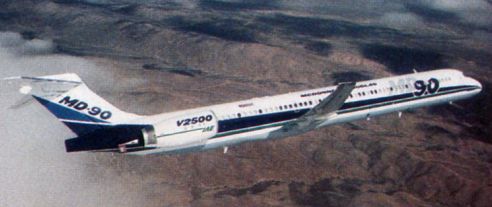 Mcdonnell Douglas Md 90 First Flight