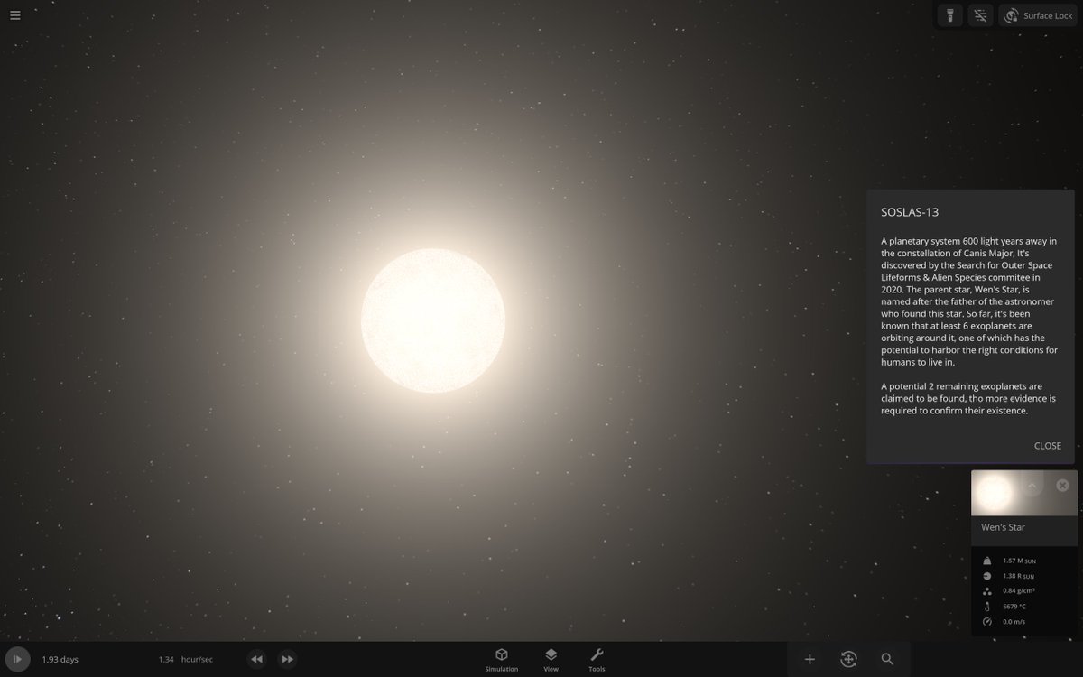 Once again, who wants to have their names as planets? Would be fun to ...