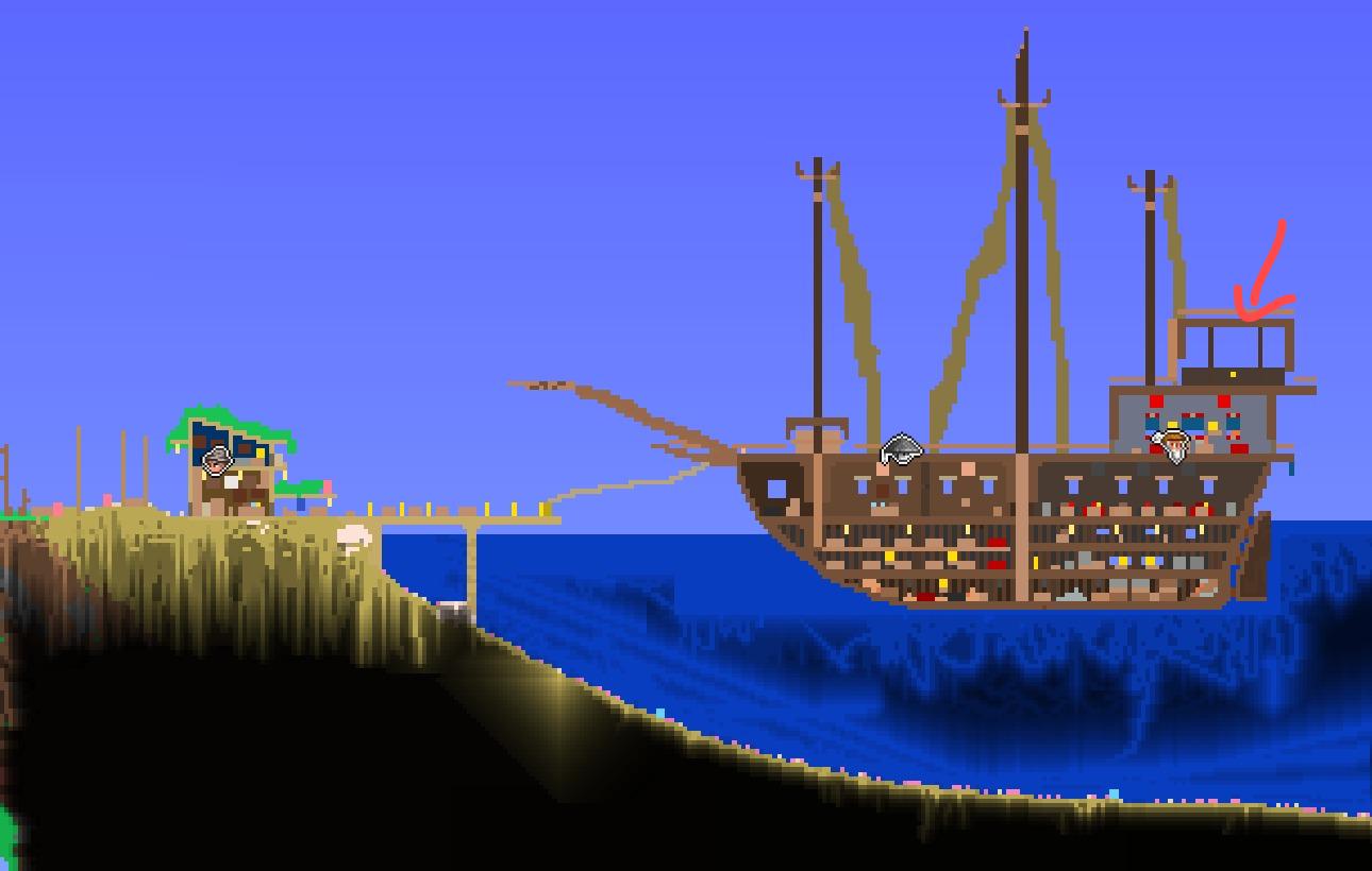 Terraria Boat Terraria Flying Dutchman Mini Boss Guide Corrosion