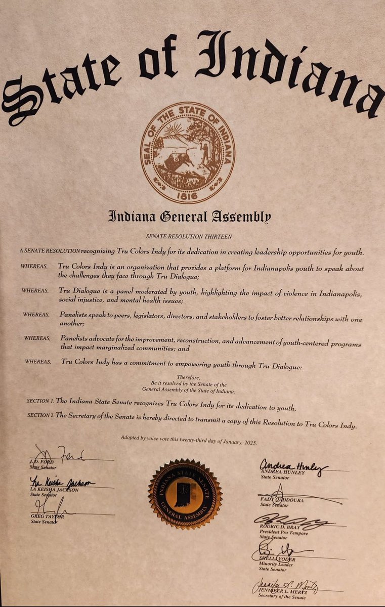 State Senator J.D. Ford - Indiana Senate Democrats