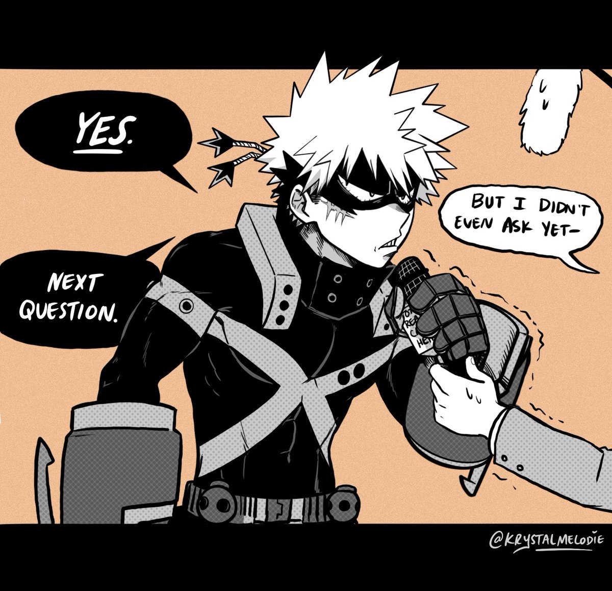 「Bkdk… dkbk… soft kisses 😚🥹 」💥♥️ in packing and zine hellの漫画