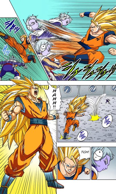 Agent Merus Counters And Dodges Each.. | Dragon Ball Manga Panels さんの ...
