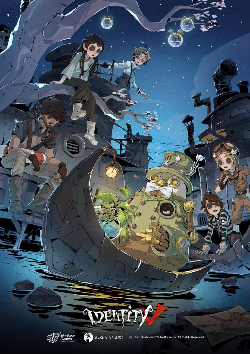 「Dear Visitors,The spring breeze resonate」|Identity Vのイラスト