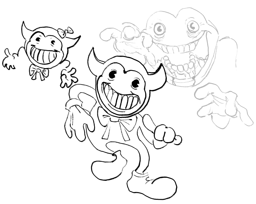 My sweet child Ollie from Out of the Ink Machine.