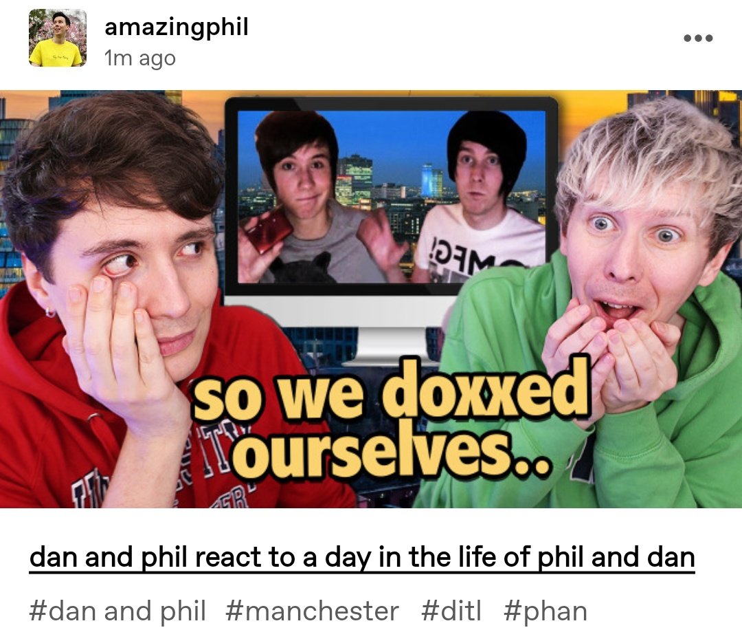 Dan En Phil Tumblr