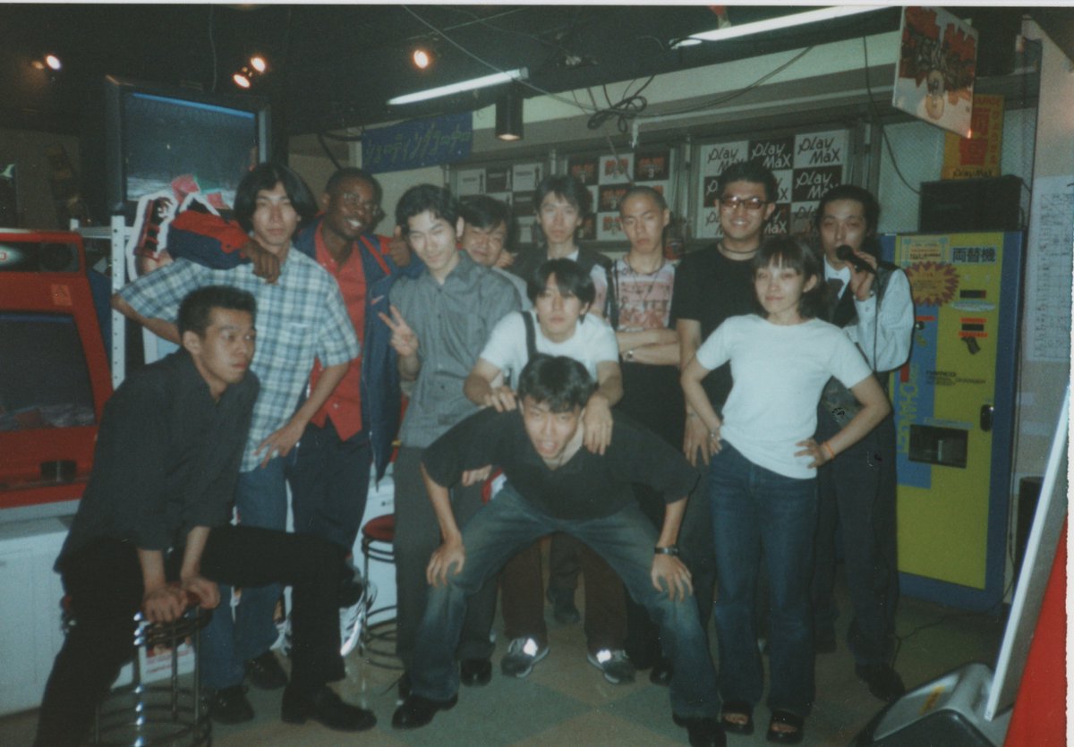 1998年、東京、日本。ライアン ハートの鉄拳3の50人組手。 林田、銀ファラン, ひらき しょう, など。。 1998 Tokyo ...
