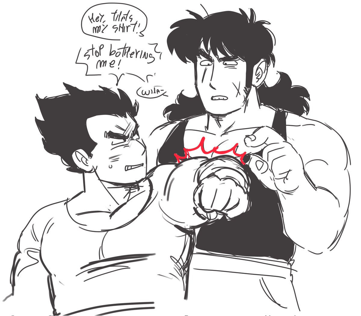 「IS THAT MELANIN I SEE????? 」null 🇨🇱🍉 comms closedの漫画