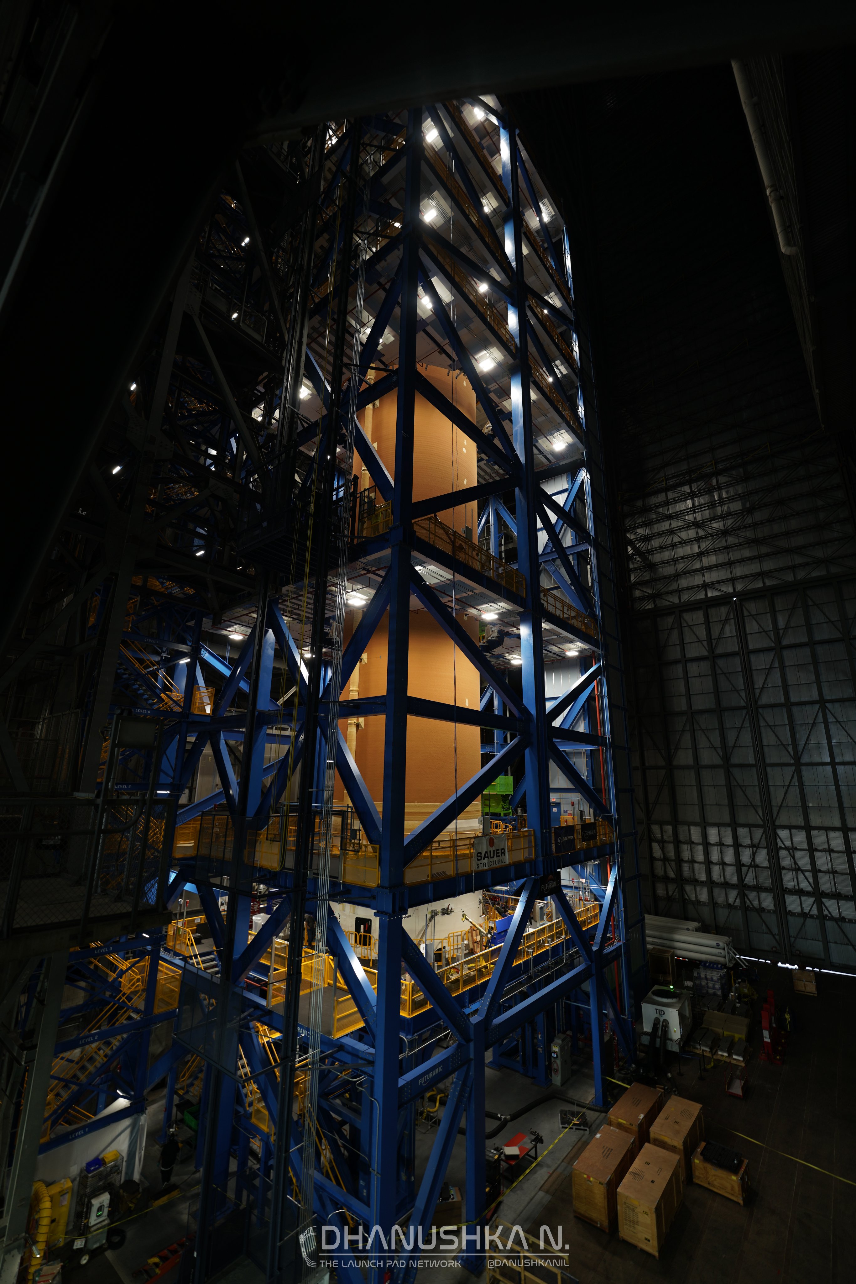 Nasa Vehicle Assembly Building Rain Cloud The Dizzying View Inside