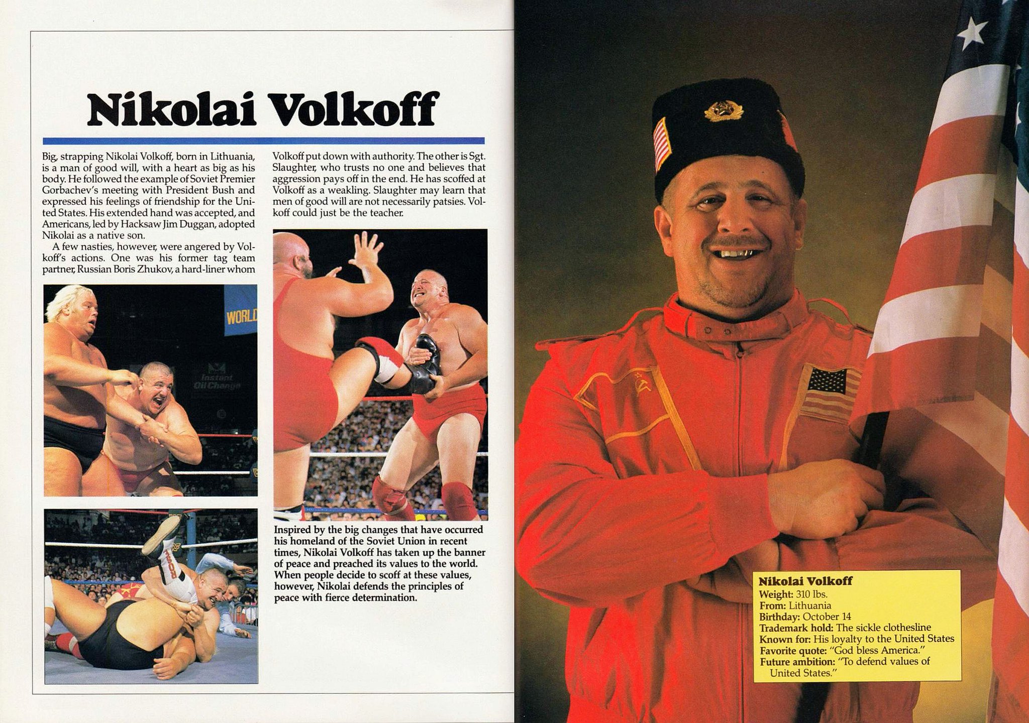 Nikolai Volkoff Quotes
