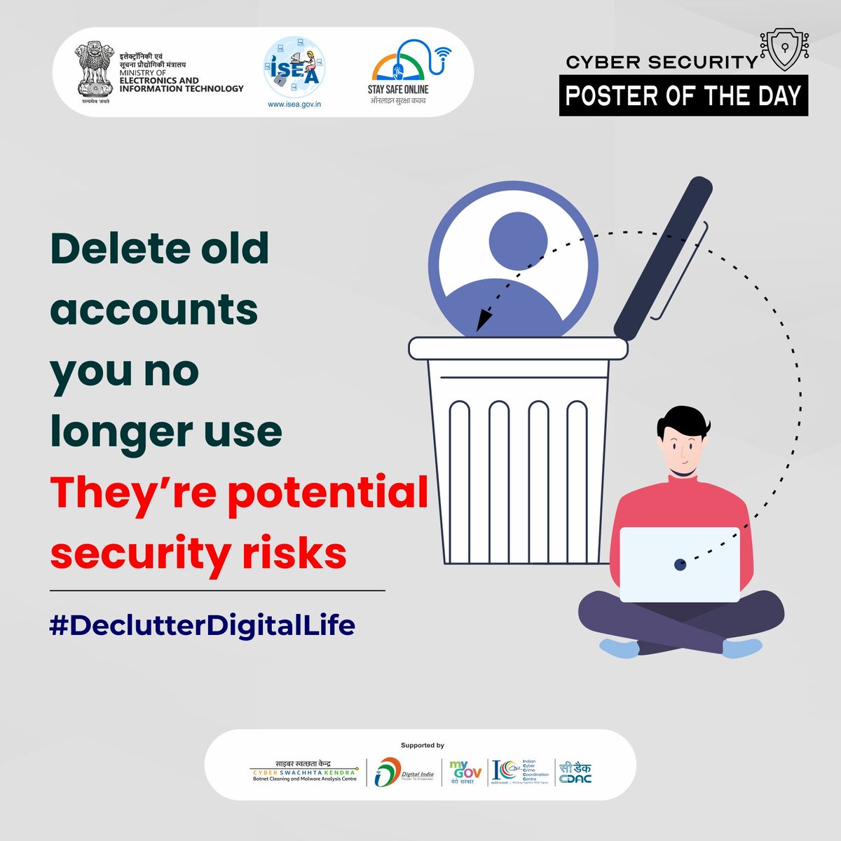 Vintage Security Awareness Poster