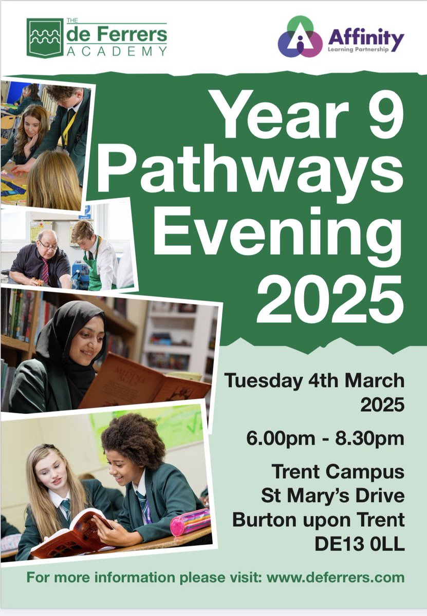 Welcome to The de Ferrers Academy