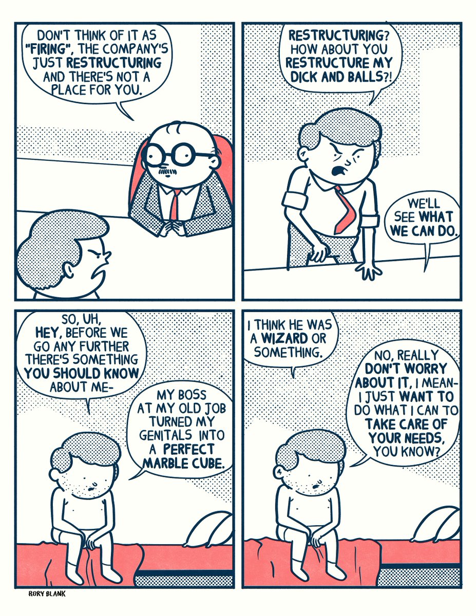 「Restructuring 」Rory Blankの漫画