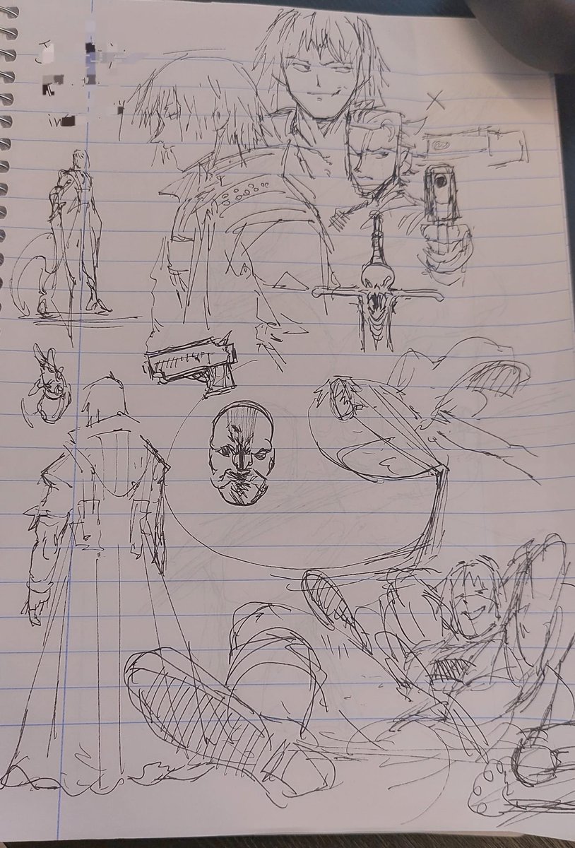 「dante doodles at work 」Pkの漫画