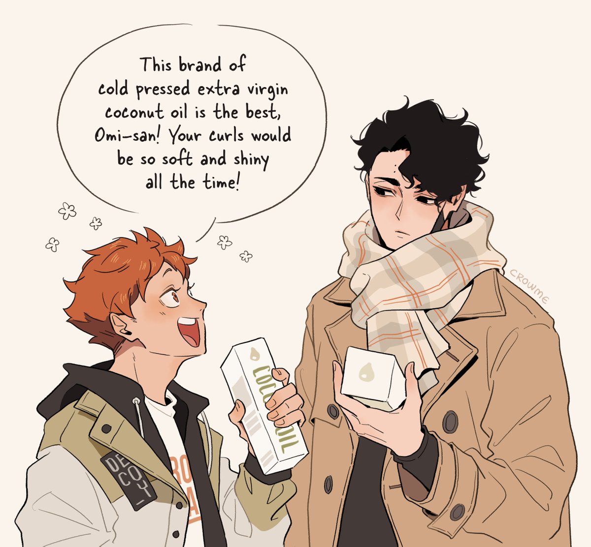 「I'm genuinely concerned 」Crowme 🌻の漫画