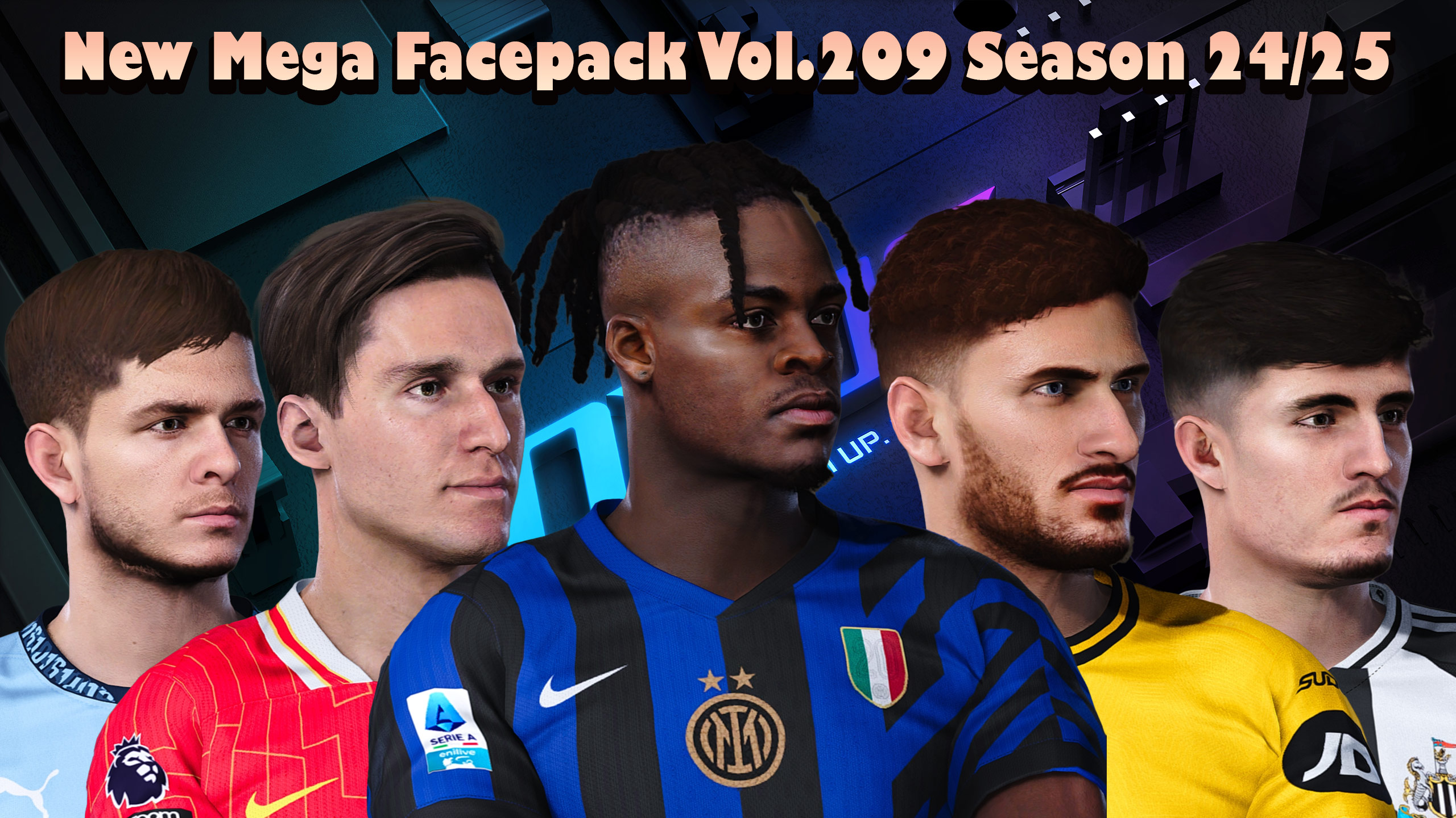 Facepack Pes 2021 PES 2021 NEW FACEPACK V51