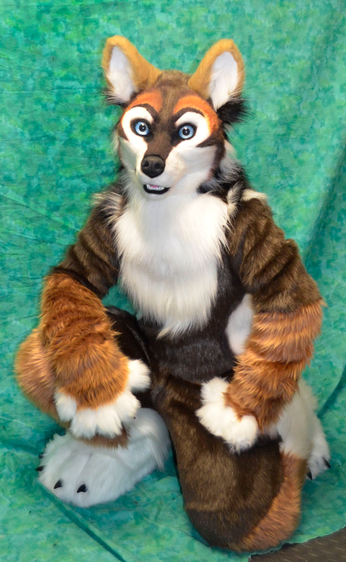 Wolf Fursuit Ari V1.2 Furry Maned Wolf (Vrchat Avatar, Face Tracking