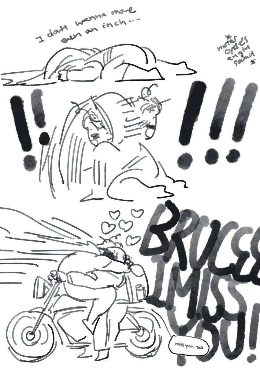 3/4) Bruce knows the fear of the nightmare. 」setoの漫画