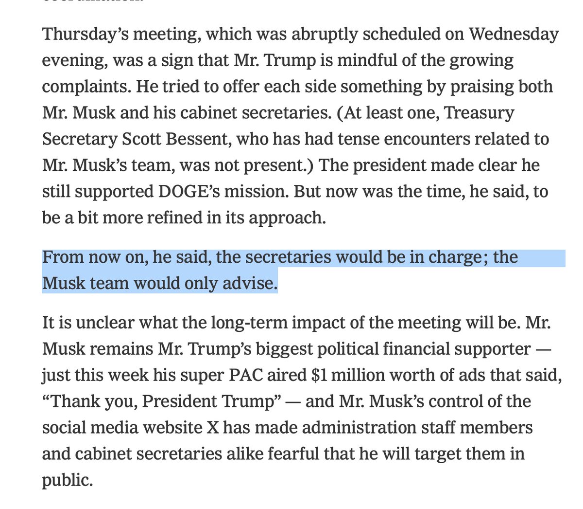The Musk/Trump cabinet fight reported is a deliberate ruse for the ...