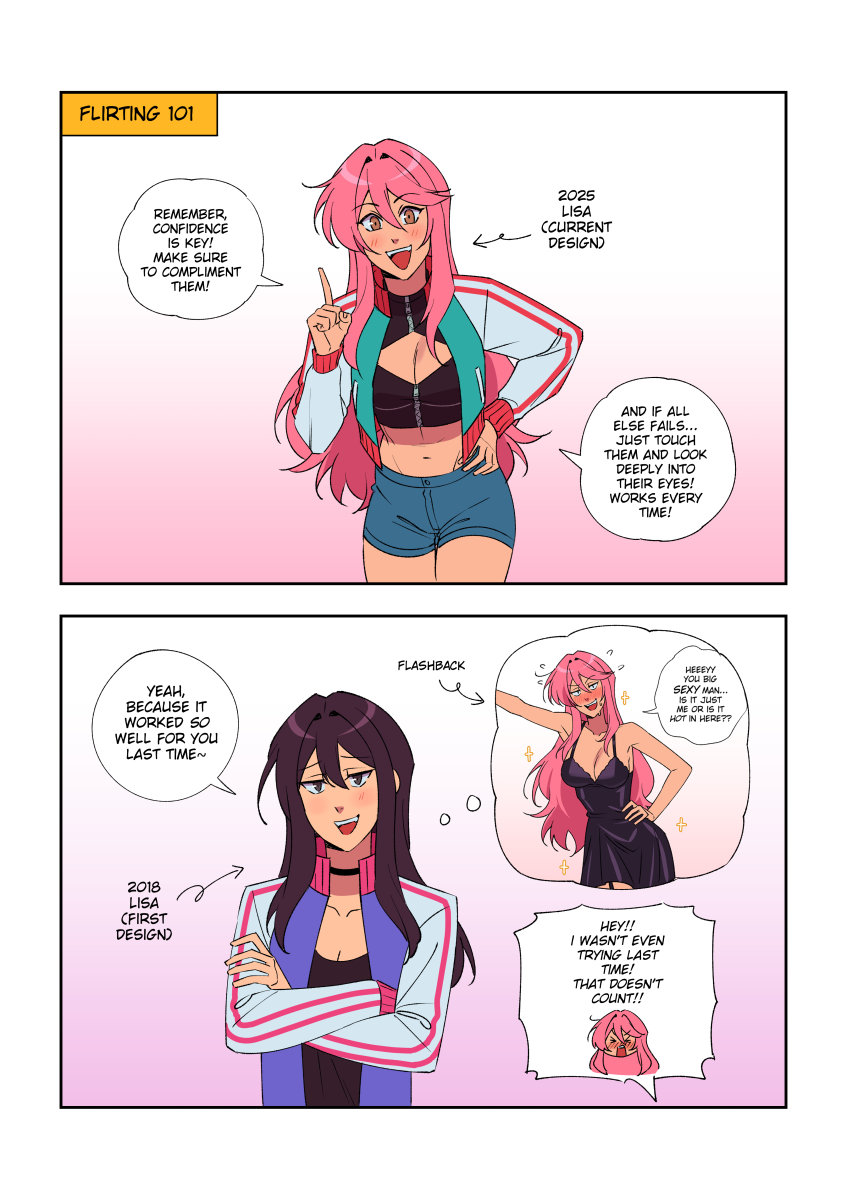 「flirting 101 (1/2) 」diana🩷の漫画