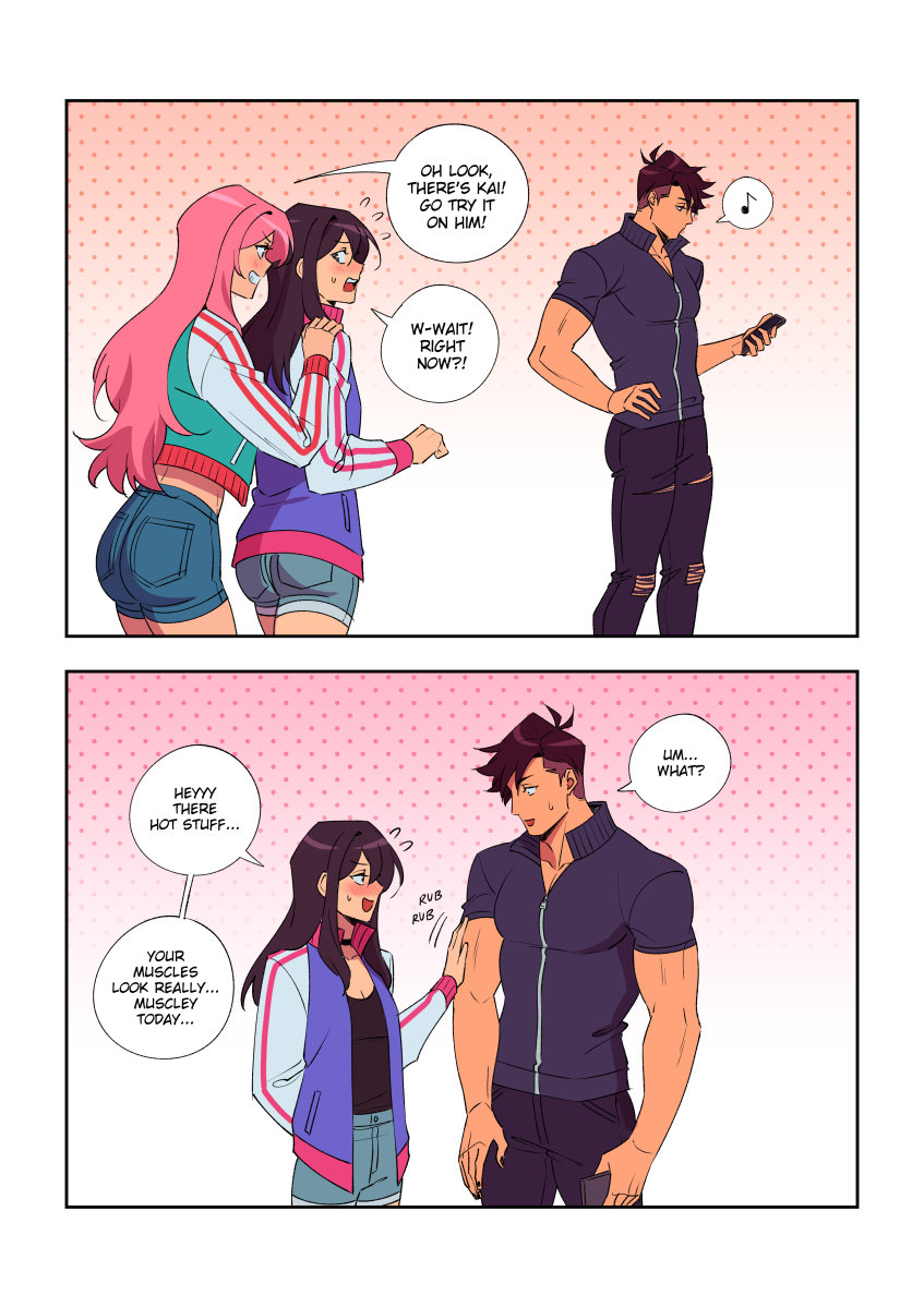 「flirting 101 (1/2) 」diana🩷の漫画