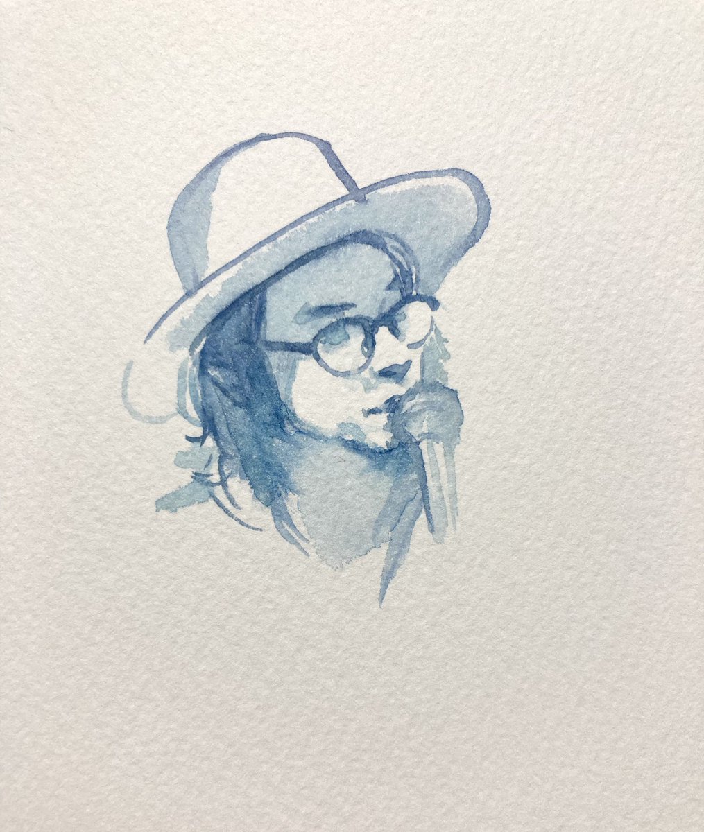 「久しぶりの休みなので趣味絵を描かせてくれーシュンスケさんは長髪の中の耳がポイント」|ganpukuのイラスト