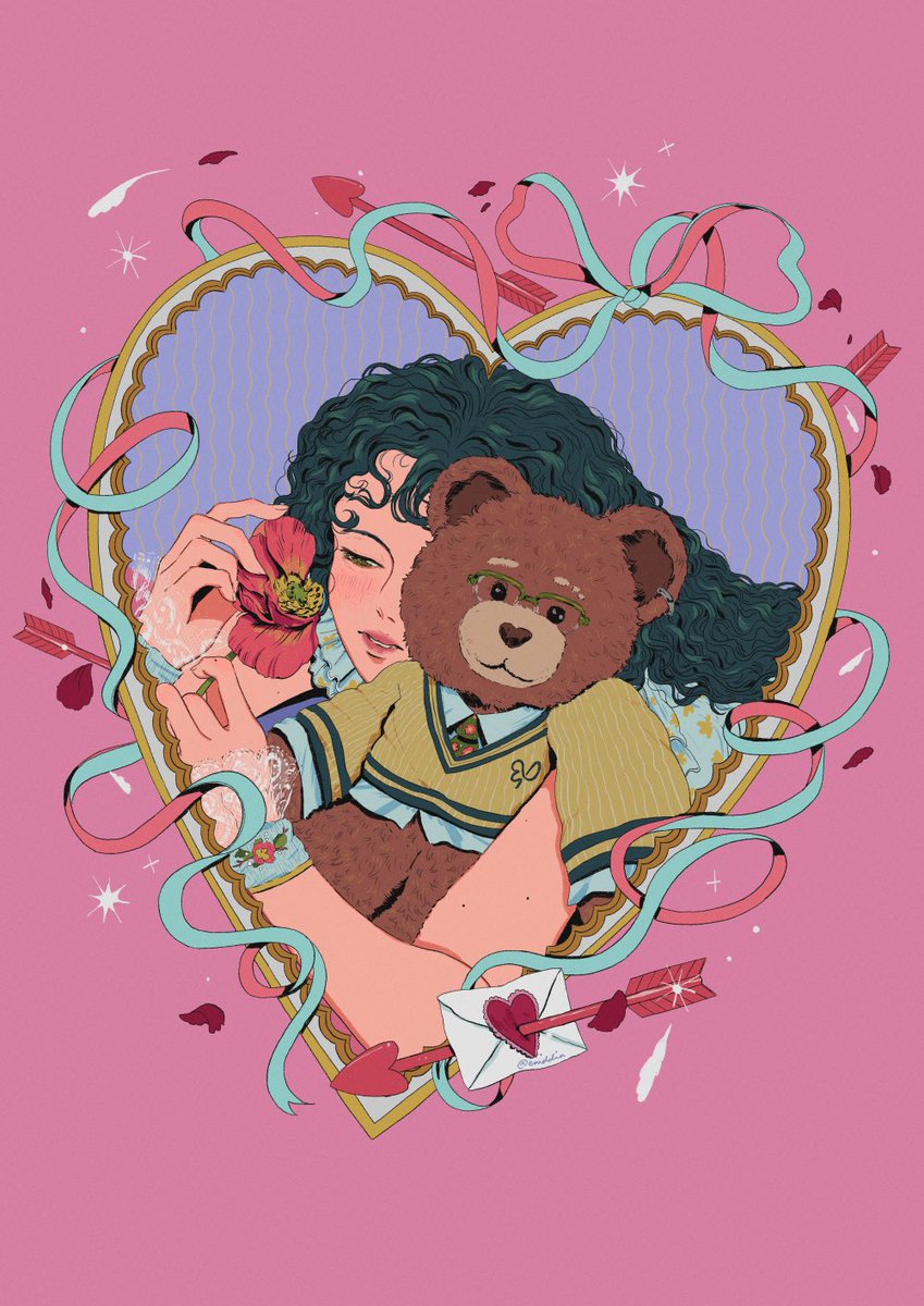 「more portrait options~ Full body and bus」|Enid Shopee Open 🌸💖のイラスト