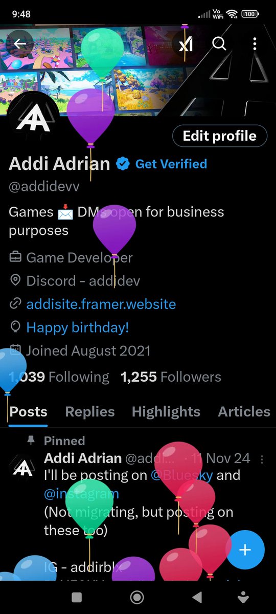 Addi Adrian (@addidevv) / Posts / X