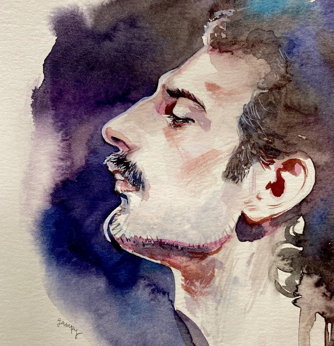 これを見た人は去年の3月の画像を貼る濃いのを描いていたようです 」|ganpukuのイラスト