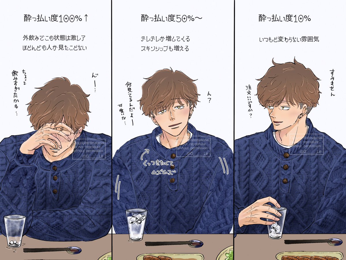 創作BL「ワガママ女王様な恋人♂をキスで黙らせた 俺様 × 女王様 再掲 #俺の彼氏は女」O_Le ☕︎の漫画