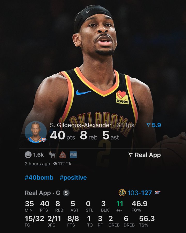 SGA 오늘 스텟 - MANIA