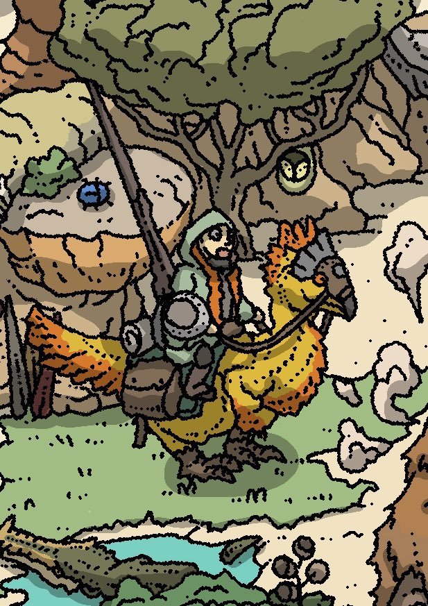 「スナノリュウセイがどこにいるか分かるかなー?#モンハンワイルズ #MHWs #M」|gozz/ごず🏝のイラスト